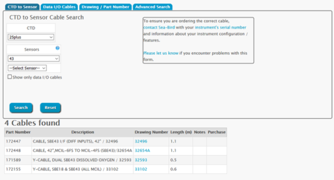 Tech Tip: Cable Search - Sea-Bird Scientific Blog